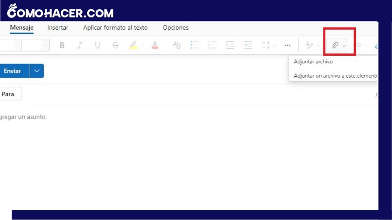 ¿Cómo adjuntar un archivo en un correo de Outlook? - No olvides ...