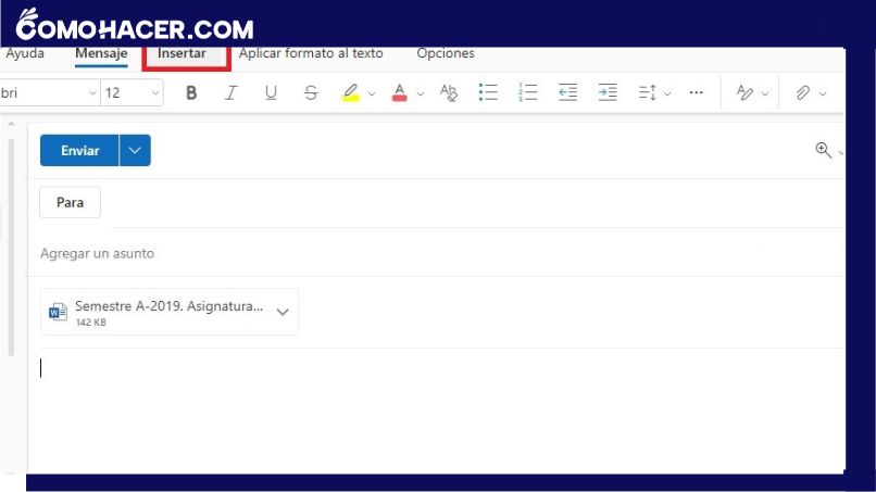 ¿Cómo adjuntar un archivo en un correo de Outlook? - No olvides ...