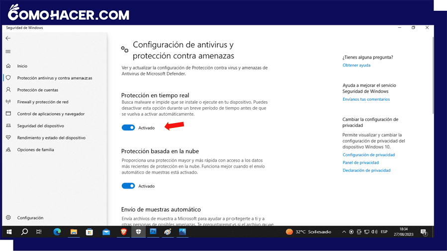 ¿Cómo desactivar Windows Defender por completo? - El antivirus interno ...